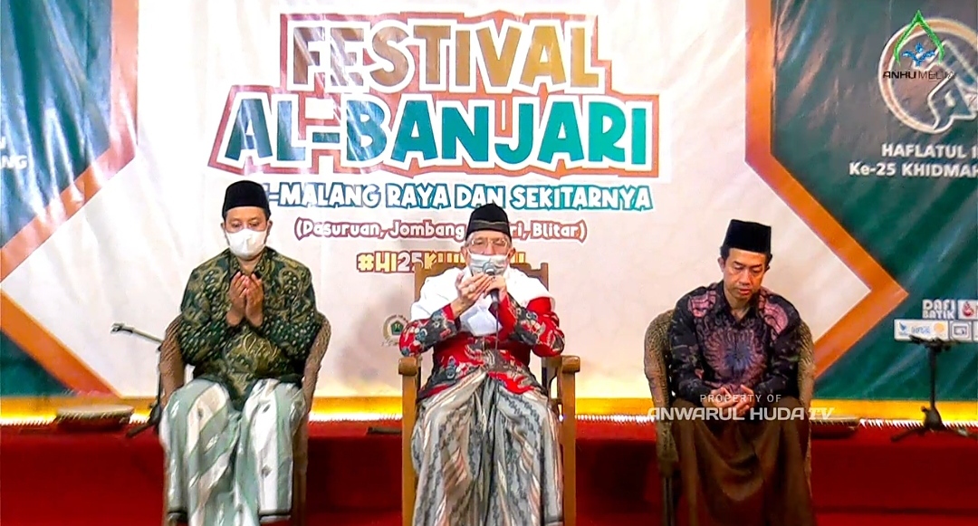 FINAL FESTIVAL AL-BANJARI PONPES ANWARUL HUDA, KH BAIDOWI MUSLICH : SEMUA PESERTA ADALAH ...